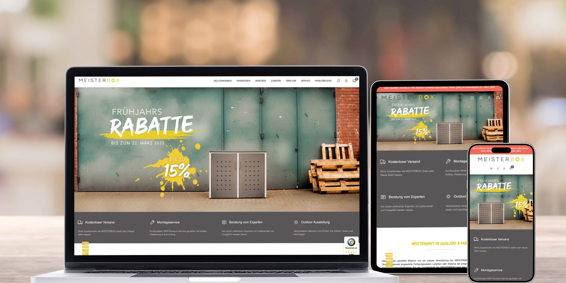 One Product Store für Meisterbox - codeenterprise GmbH - E-Commerce-Agentur mit 100% Shopware ...